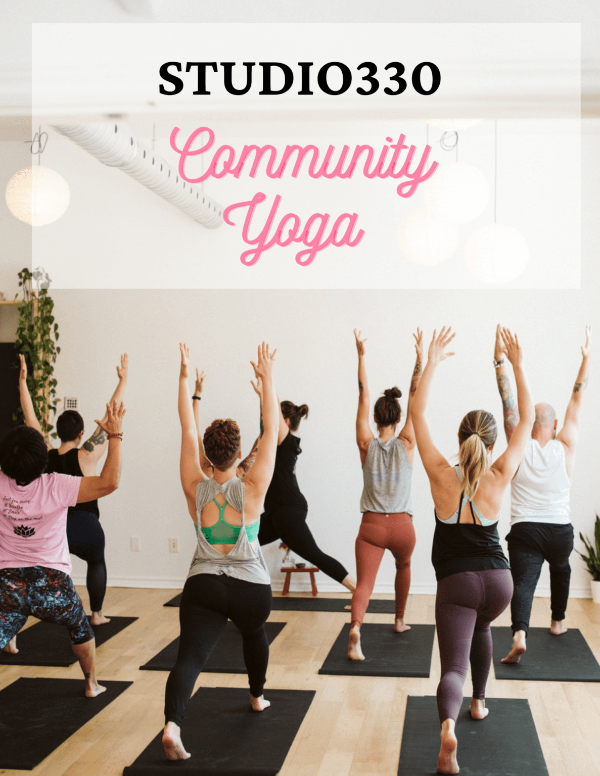 Free Community Yoga Class – Studio330